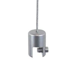 Cable Suspended Top Panel Support for panels up to 7mm (1/4") thick