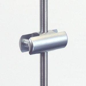 VERTICAL SUPPORT DOUBLE – For panels up to 7mm (1/4") thick. (Use with ...