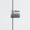 VERTICAL SUPPORT SINGLE – For panels up to 10mm (3/8") thick. (Use with ...