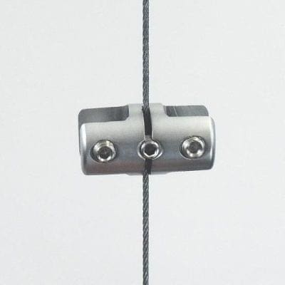 VERTICAL SUPPORT DOUBLE – For panels up to 10mm (3/8") thick. (Use with ...