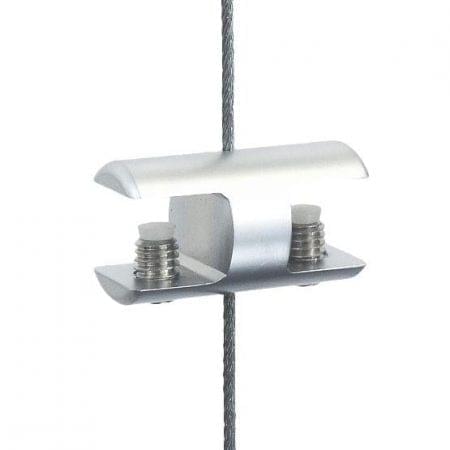 MULTI-POSITION TOP/BOTTOM SUPPORT SINGLE – For panels up to 7mm (1/4 ...