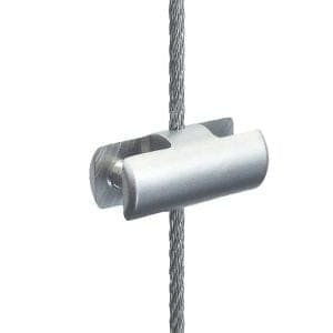3mm Cable Panel Support Double for 7mm (1/4") thick vertical panels