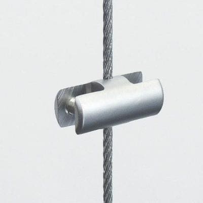 3mm Cable Panel Support Double for 7mm (1/4") thick vertical panels