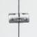 VERTICAL SUPPORT DOUBLE – For panels up to 7mm (1/4") thick. (Use with ...
