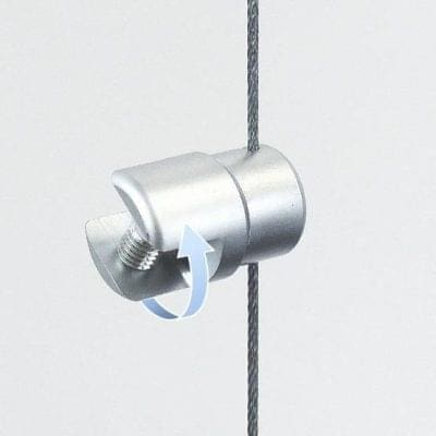 MULTI-POSITION SUPPORT SINGLE – For panels/shelves up to 10mm (3/8 ...