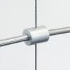 SUPPORT DOUBLE FOR 6mm ROD. (Use with 1.5mm Cables)