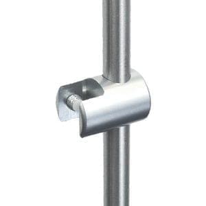 VERTICAL SUPPORT SINGLE – For panels up to 12.7mm (1/2") thick. (Use ...