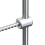SUPPORT SINGLE FOR 6mm ROD. (Use with 10mm Rods)