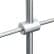 SUPPORT DOUBLE FOR 6mm ROD. (Use with 10mm Rods)