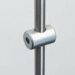 SUPPORT DOUBLE FOR 6mm ROD. (Use with 10mm Rods)
