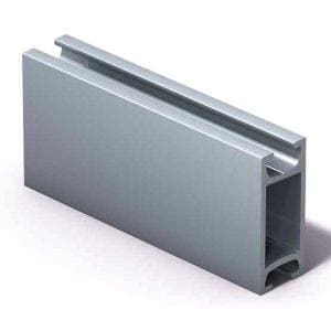 Double Sided Channel/Rail for Cable/Rod Display Systems