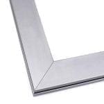Top/Side Load Aluminum Frame | Ano-Frame with Square Profile