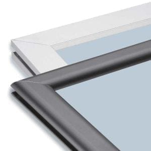 Top/Side Load Aluminum Frame | Ano-Frame with Square Profile
