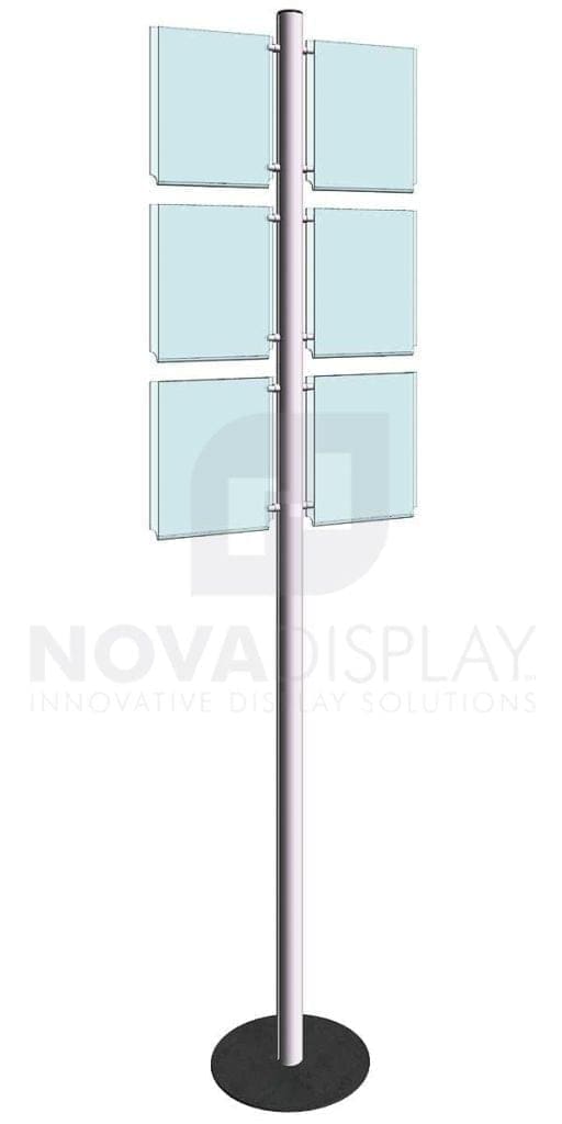 INFO-POST DISPLAY STAND KIT #KFIP-001