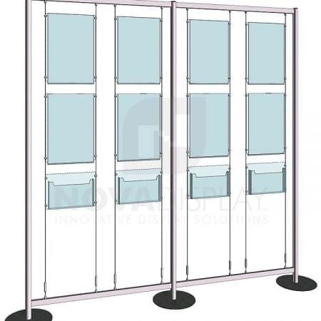 FREESTYLE-FRAME DISPLAY STAND / TR SERIES KIT #KFTR-033
