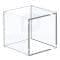 NON-LIT ACRYLIC OPEN DISPLAY CASE – ALL CLEAR. Size: 12" & 15" Cubes