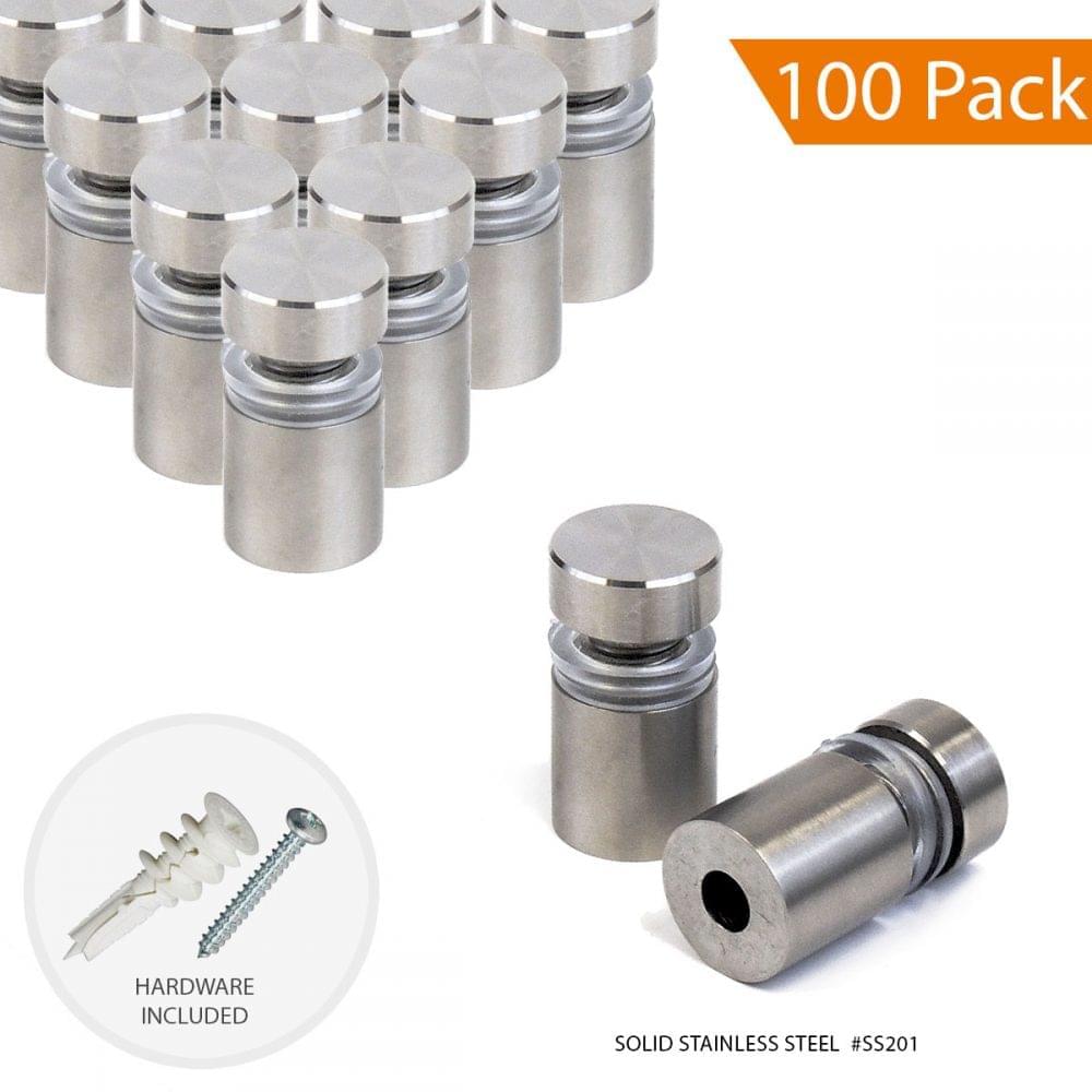 Sign Standoff Hardware Kit: 1/2″ Dia. x 1/2″ Sign Standoff | NDSI Store