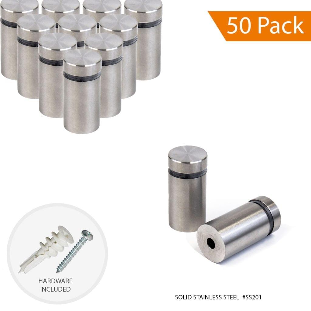 Sign Standoff Hardware Kit: 5/8″ Dia. x 1″ Sign Standoff | NDSI Store