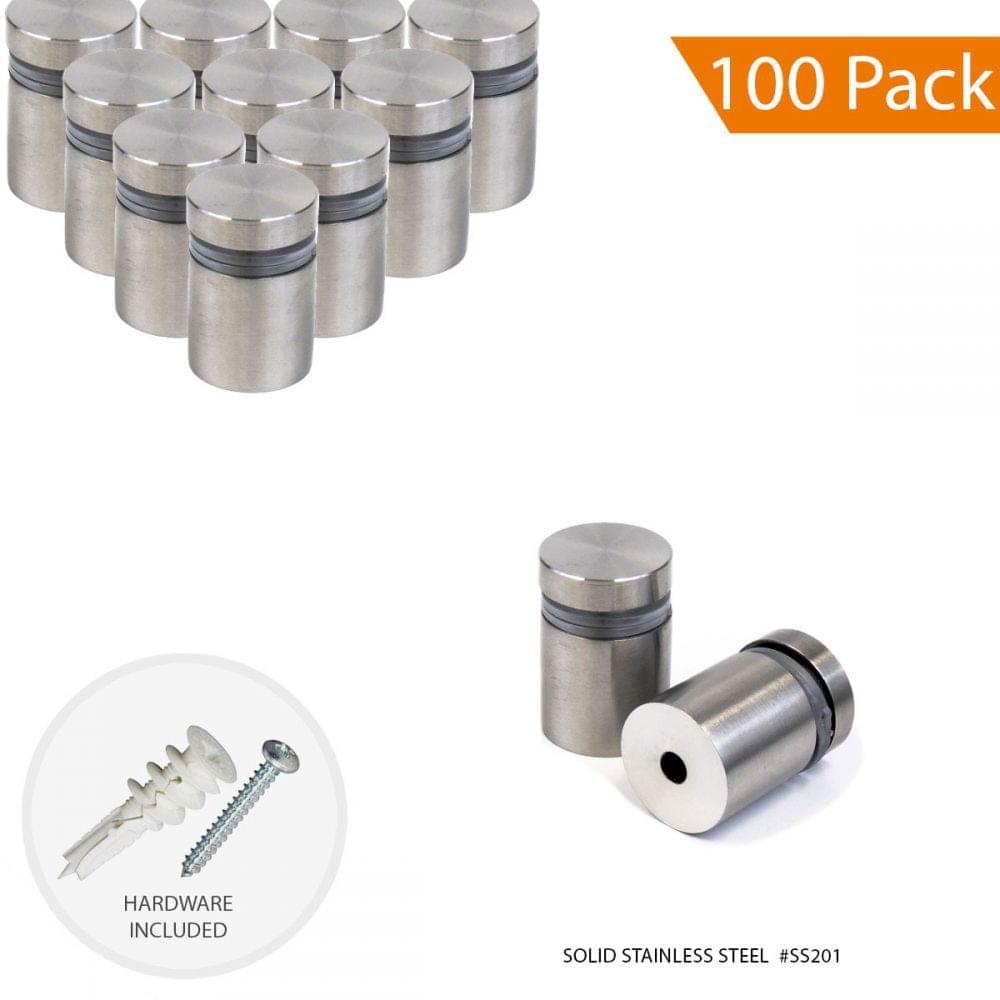 Sign Standoff Hardware Kit: 3/4″ Dia. x 3/4″ Sign Standoff | NDSI Store