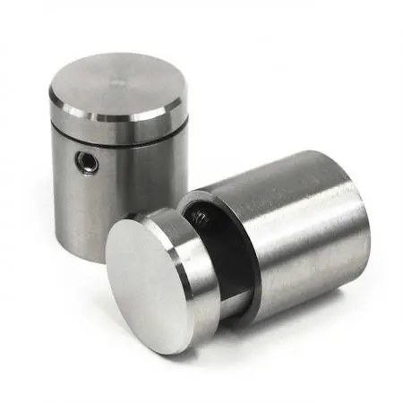 1" x 1" ADJUSTABLE EDGE-GRIP STANDOFF – STAINLESS STEEL