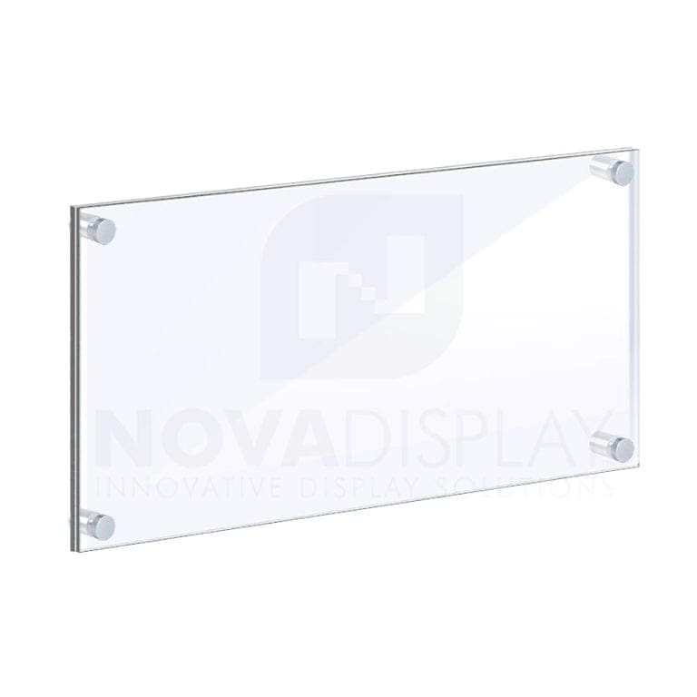 Panoramic Acrylic Frame | Clear Acrylic Poster Display Kit